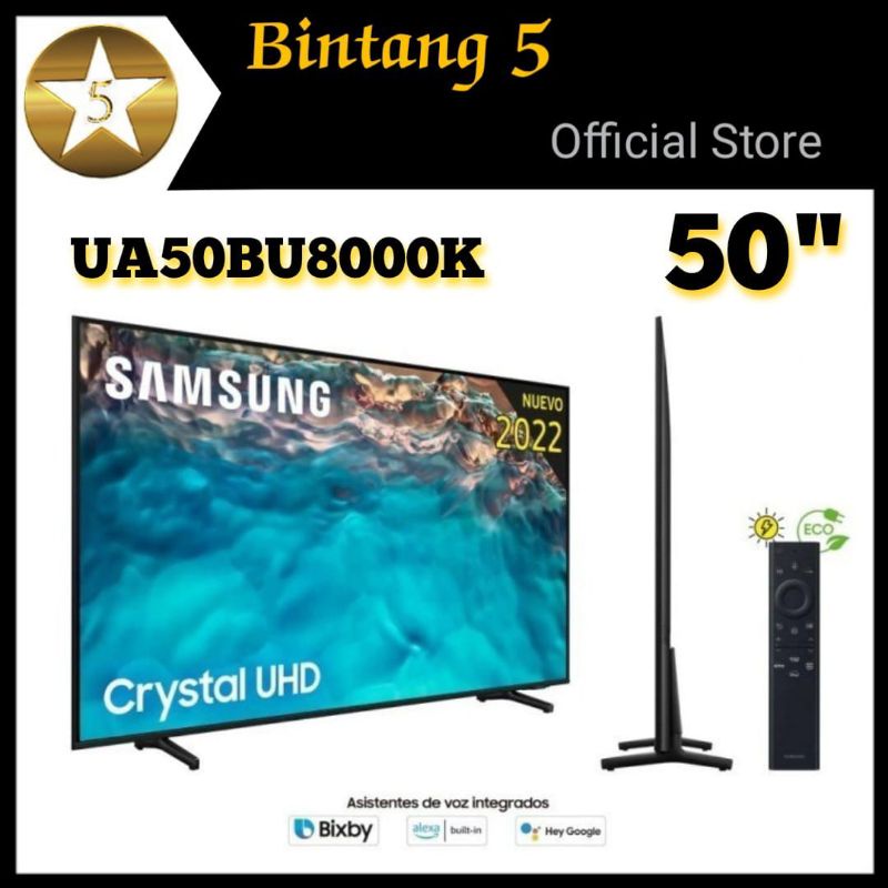 Jual SAMSUNG SMART TV 50 INCH 50BU8000 SAMSUNG CRYSTAL UHD 4K 50" UA50BU8000K DIGITAL TIZEN ...