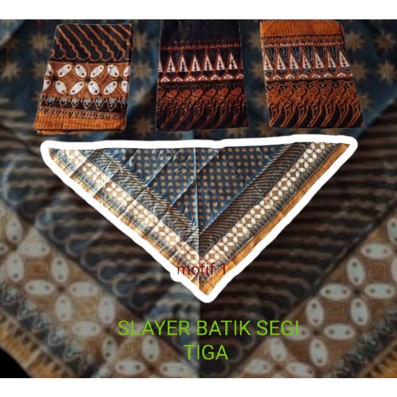 Jual SLAYER IKET SEGI TIGA MOTIF BATIK/SLAYER MOTIF MULTI FUNGSI ...