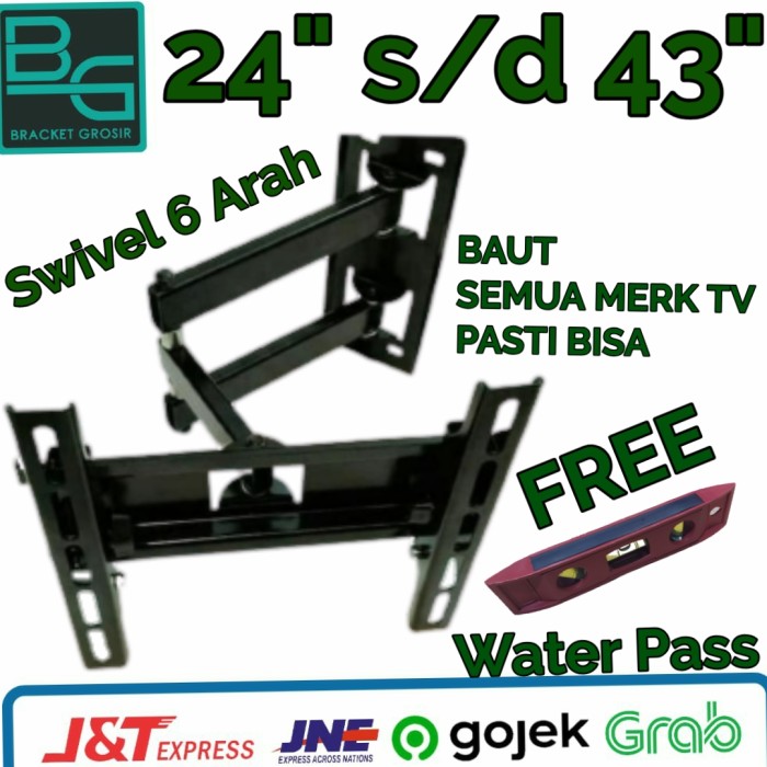 Jual Bracket TV LED 32 inch sampai 43 Inch Include baut SAMSUNG semua ...