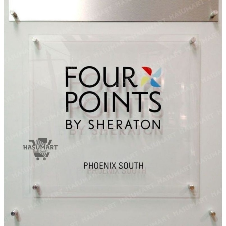 Jual Akrilik Sign, Signage Acrylic Bebas Custom! (Banner, Logo, Plang ...