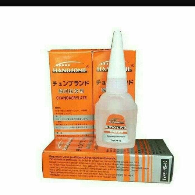 Jual LEM KOREA BOTOL BESAR ( HANDSOME ) / LEM TETES KOREA CAIR GROSIR ...