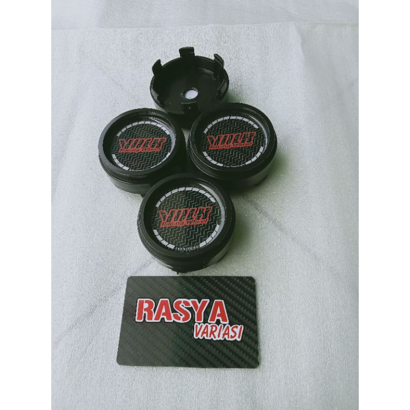 Jual dop velg Dop roda volk racing wheel silinder hitam diameter kaki ...