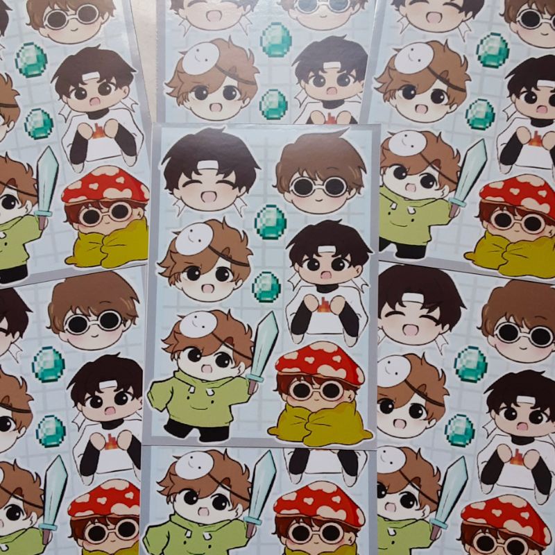 Jual DREAM TEAM STICKERS SET MCYT | Shopee Indonesia