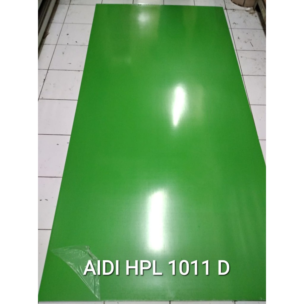 Jual AH 1011D LIME GREEN DOFF HPL HIJAU SOLID MATT AIDI HPL HIJAU POLOS ...