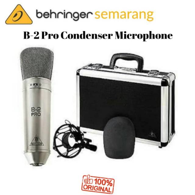 Jual Behringer B2 Pro B-2 Pro B 2 Pro Condenser Microphone Recording ...
