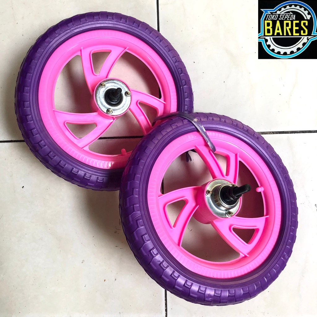 Jual Roda Velg Ban Mati EVA Sepeda BMX / Mini Anak 12 Atlantis AT-PJ ...