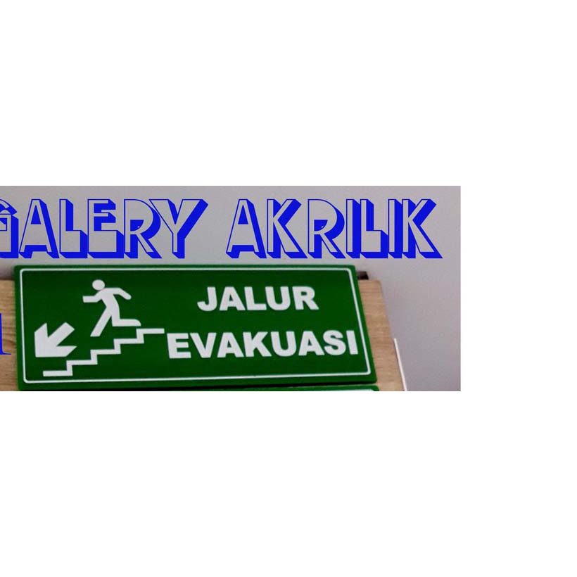 Jual Sign Label Acrylic sign Board Papan Rambu Titik kumpul,, Jalur ...