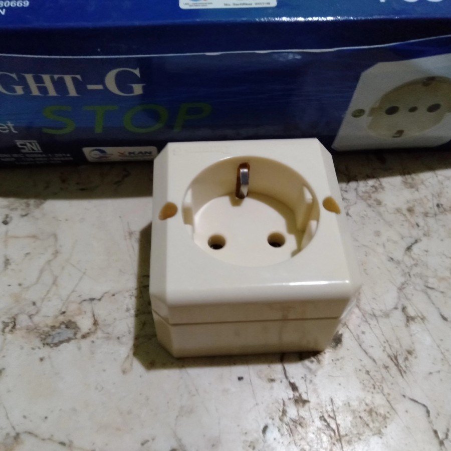 Jual Stop kontak/ lubang tempat colokan Outbow/OB | Shopee Indonesia