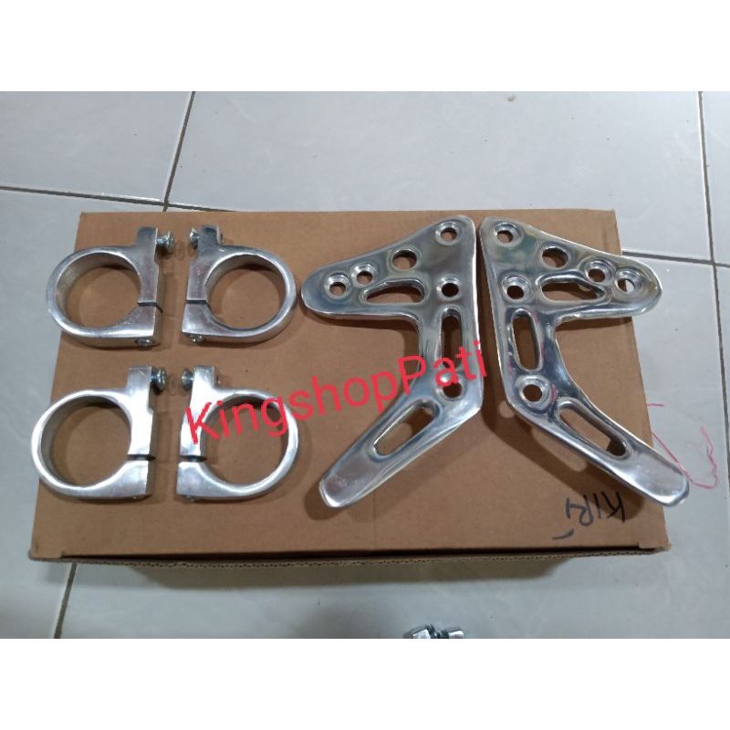 Jual breket bracket breaket lampu rx king CNC model b pro Bpro pnp shok ...