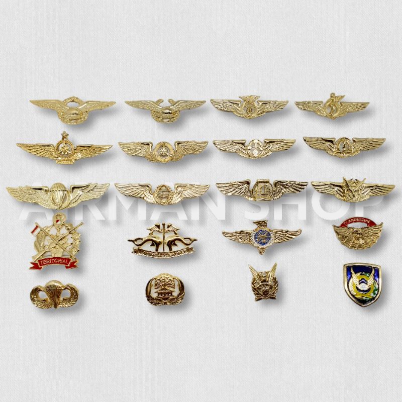 Jual Pin/Brevet/Brivet TNI (exclusive) | Shopee Indonesia