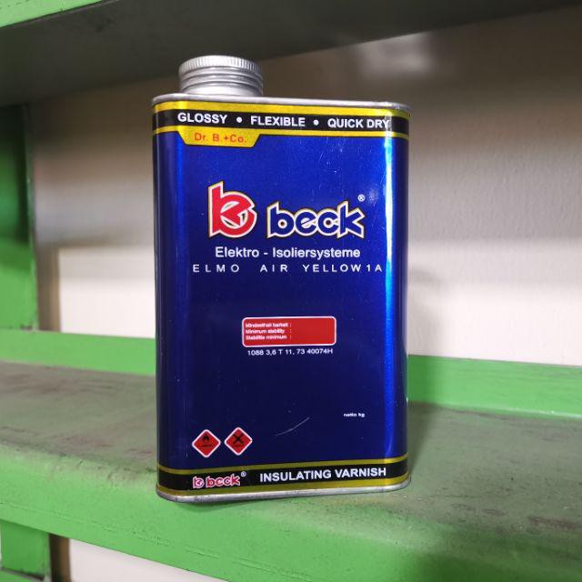 Jual Insulating Varnish Sirlak Lak Coating Perekat Kawat Dinamo Beck 2L ...