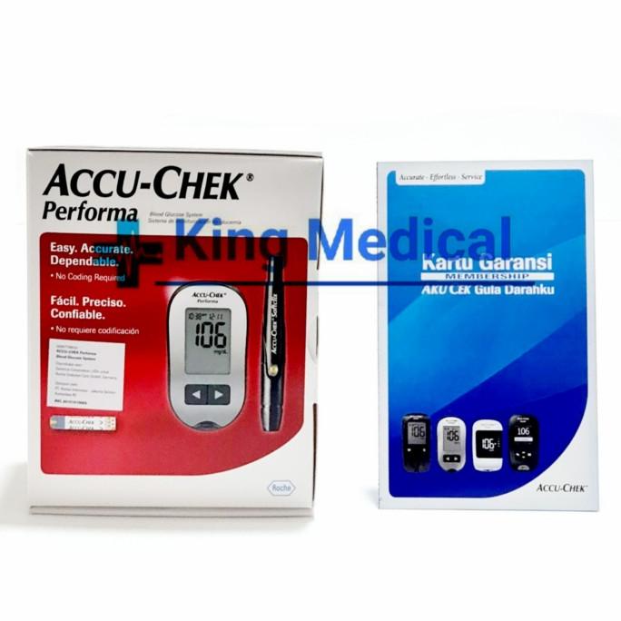 Jual Alat Cek Gula Darah Accu Check Performa. ACCU CHEK . | Shopee ...