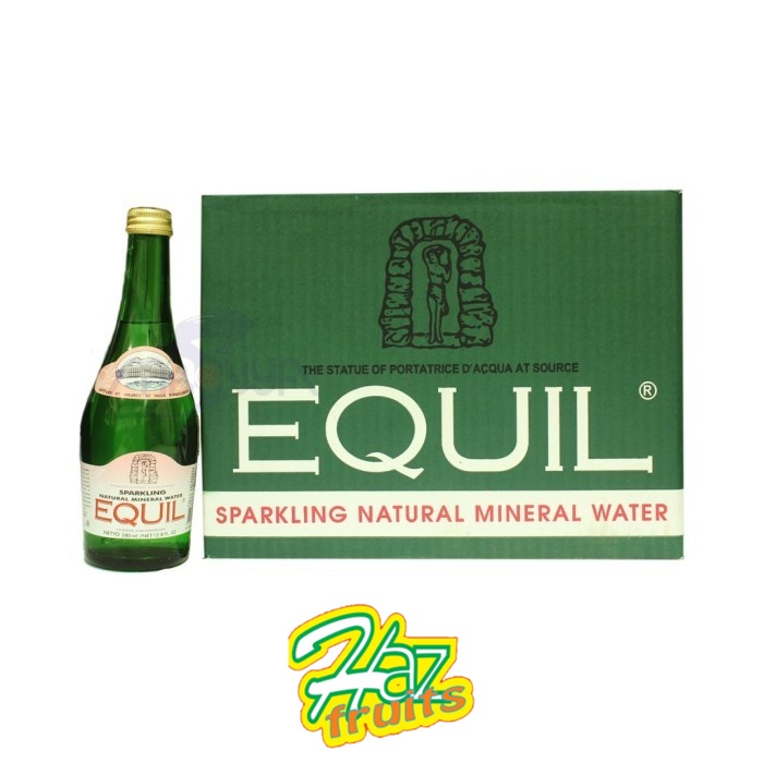 Jual EQUIL Sparkling Mineral Water 380ml 1 Karton 12 pcs | Shopee Indonesia