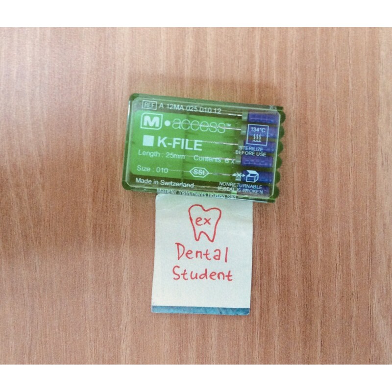 Jual K File No. 10 25mm M Access Dentsply | Shopee Indonesia