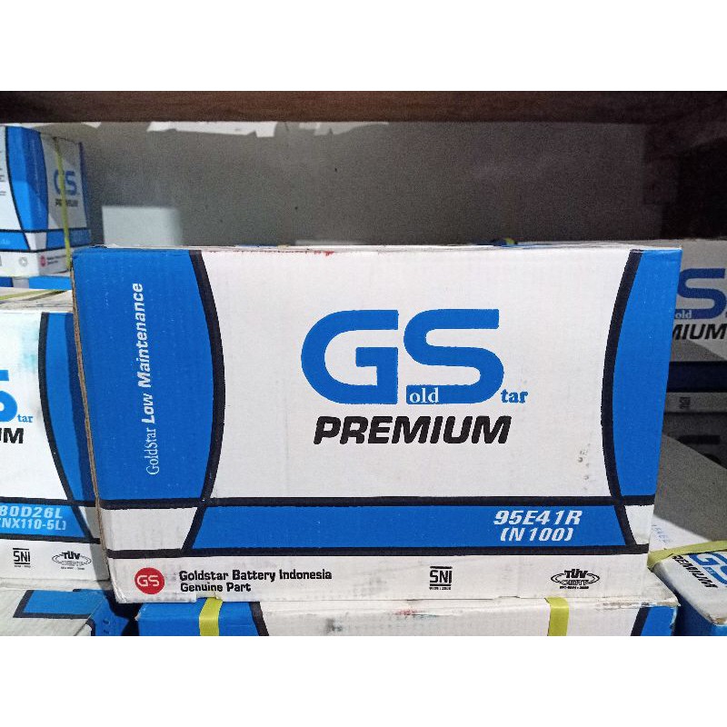 Jual Aki N100 GS GOLD STAR | Shopee Indonesia