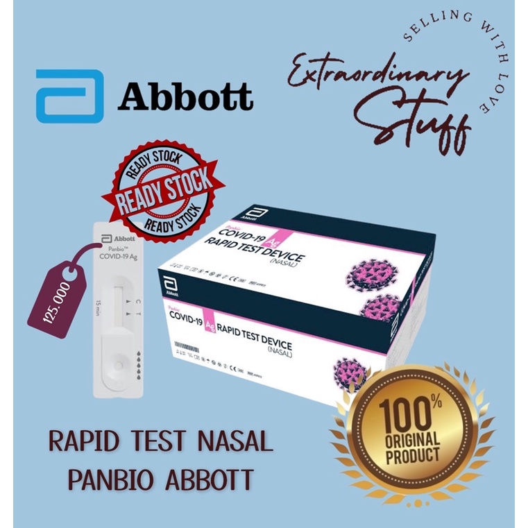 Jual PANBIO ABBOTT RAPID ANTIGEN NASAL / ABBOT SWAB TEST NASAL / ABBOT ... Jual PANBIO ABBOTT RAPID ANTIGEN NASAL / ABBOT SWAB TEST NASAL / ABBOT ...