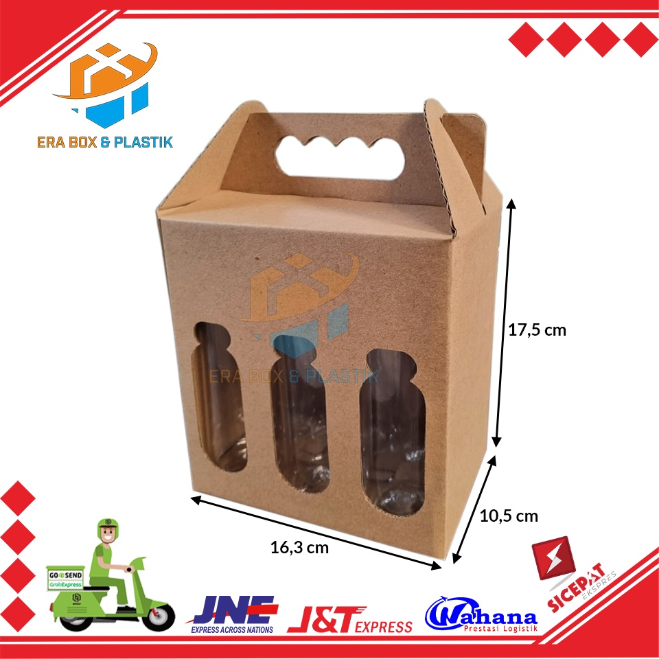 Jual Box Minuman Botol | Box Hampers | Kardus Botol 250ml | Kardus ...