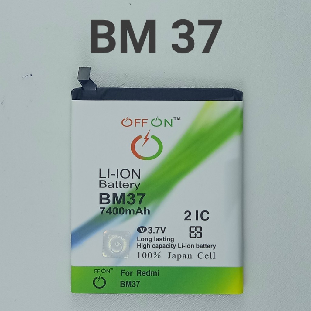 Jual Battery OFFON Xiaomi BM37 Baterai Double Power | Shopee Indonesia