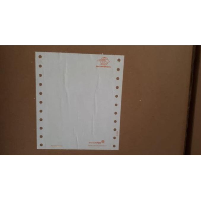 Jual kertas Resi Pos POS INDONESIA 2 ply2000 set Harga Banting | Shopee ...