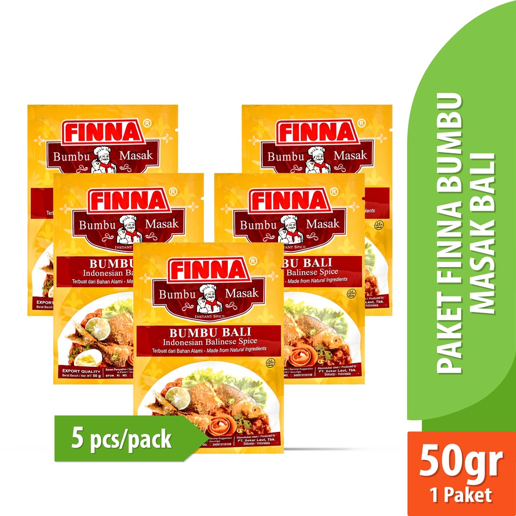Jual Paket Finna Bumbu Masak Bali | Shopee Indonesia