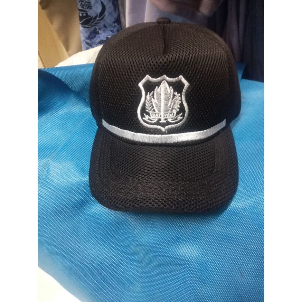 Jual TOPI SATPAM SECURITY COKLAT TEBAL | Shopee Indonesia