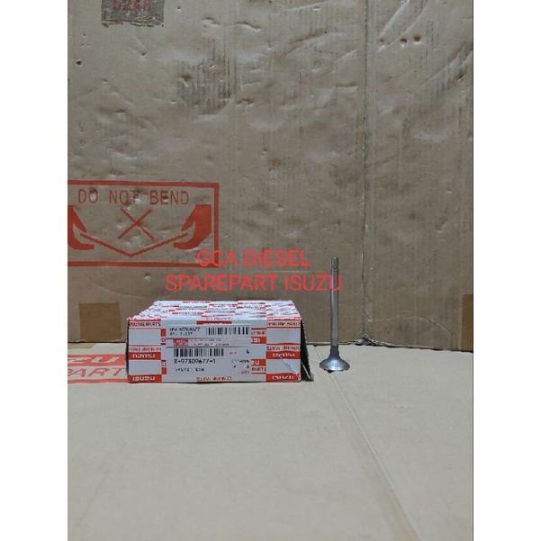 Jual Klep api exhaust dmax 4JJ 4JJ1 4JK 4JK1 MUX | Shopee Indonesia