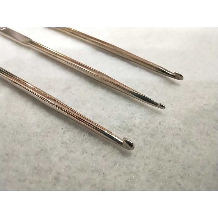 Jual jarum sulam hak pen / hak pen rose /Crochet Hooks / Pena Rajut ...