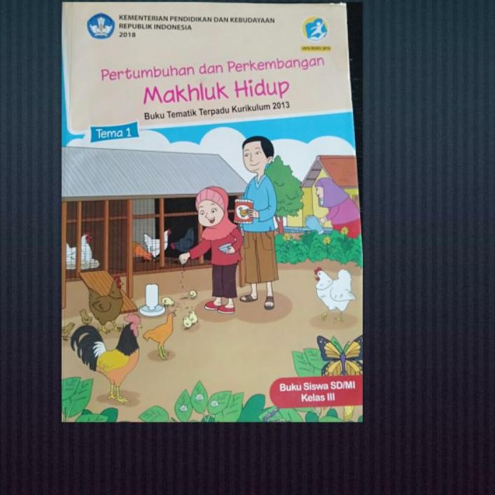 Jual New! Tema 1 kls 3 SD Pertumbuhan dan Perkembangan Makhluk Hidup ,, | Shopee Indonesia