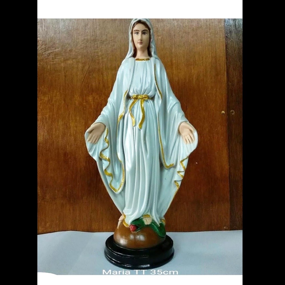 Jual Patung Rohani Katolik/Patung Maria Tangan Terbuka 35/MTT003/Mary ...