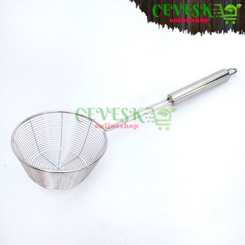 Jual SARINGAN MIE STAINLESS STEEL SEROK STAINLESS | Shopee Indonesia