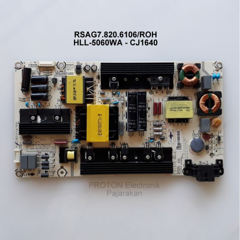 Jual PSU LED TV Sharp LC 55N6000U Hisense LED55K220 55DU6500 55H5C ...