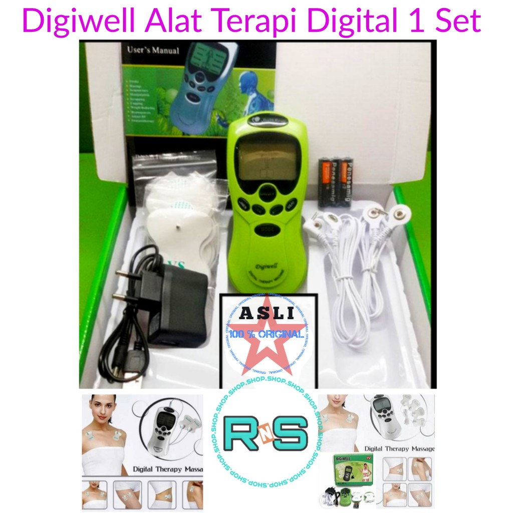 Jual Digiwell Alat Pijat Modern Mesin Terapi Digital Full Set | Shopee Indonesia
