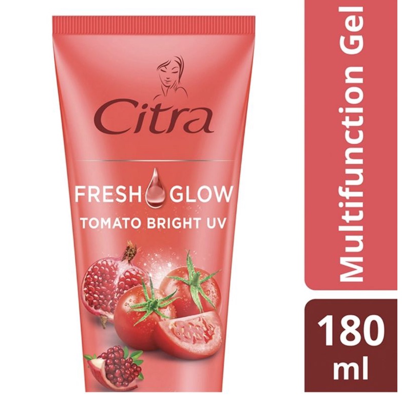 Jual CITRA Fresh Glow Multifunction Gel Tomato Bright UV 180ml | Shopee ...