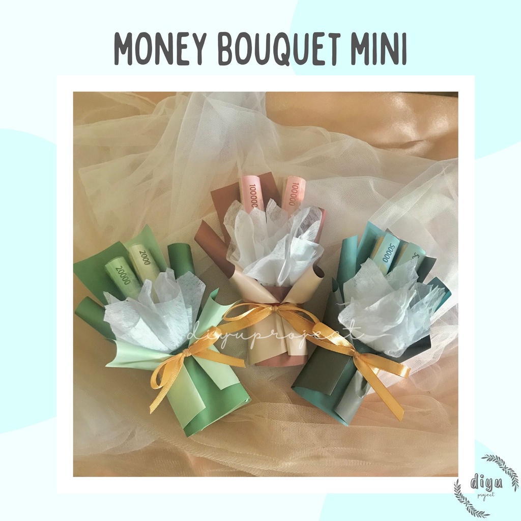 Jual [READY STOCK] MONEY BOUQUET MINI | BUKET UANG MINI | BUKET THR ...
