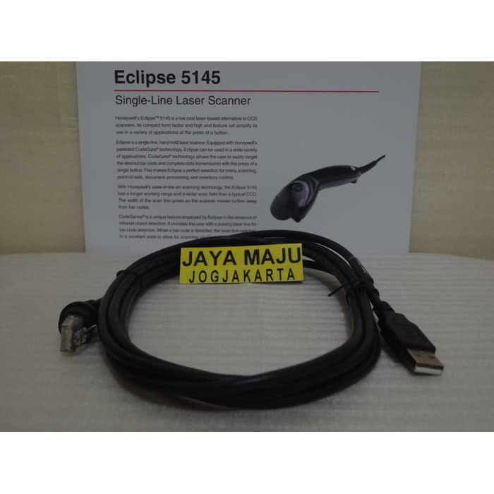 Jual USB CABLE BARCODE SCANNER HONEYWELL (METROLOGIC) ORIGINAL | Shopee Indonesia