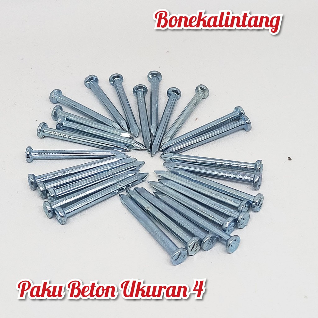 Jual SEKRUP SKRUP BAUT O DAN PAKU BETON UKURAN 4 UNTUK MENEMPEL TIANG ...