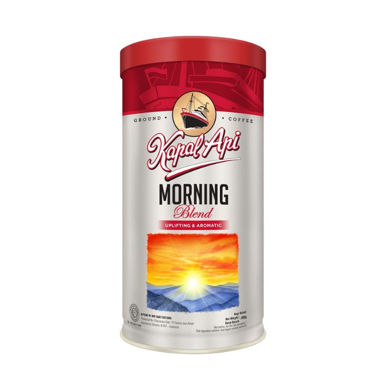 Jual KOPI PREMIUM KAPAL API MORNING BLEND 200 GRAM | Shopee Indonesia