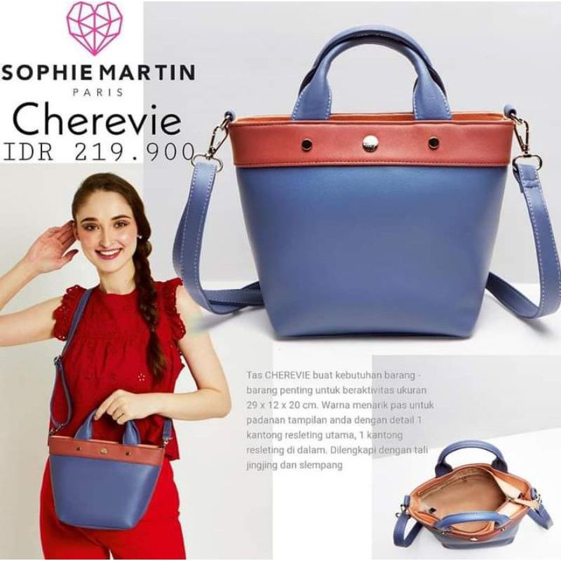 Jual TAS CHEREVIE BAG SOPHIE MARTIN PARIS | Shopee Indonesia