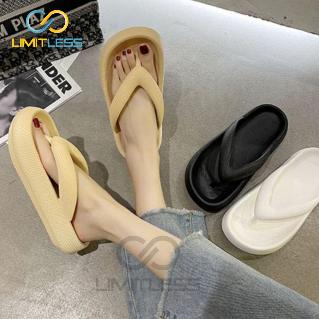 Jual Sandal Japit Wanita Kekinian Sendal Jepit Cewek Korean Style ...