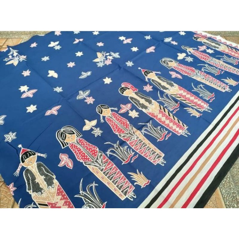 Jual kain batik handprint animasi (3) | Shopee Indonesia
