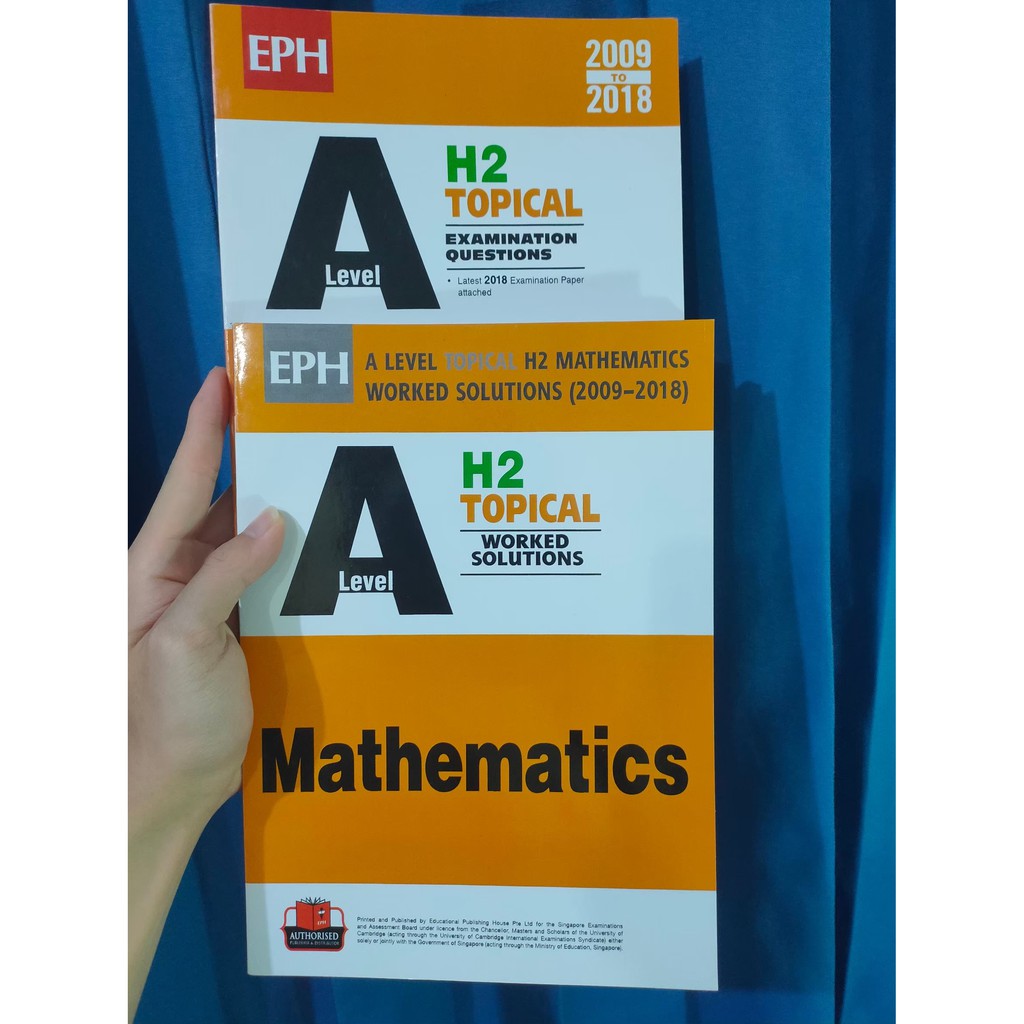 Jual Buku NTU NUS A Level H2 Topical Mathematics Questions & Answers 2009-2018 | Shopee Indonesia