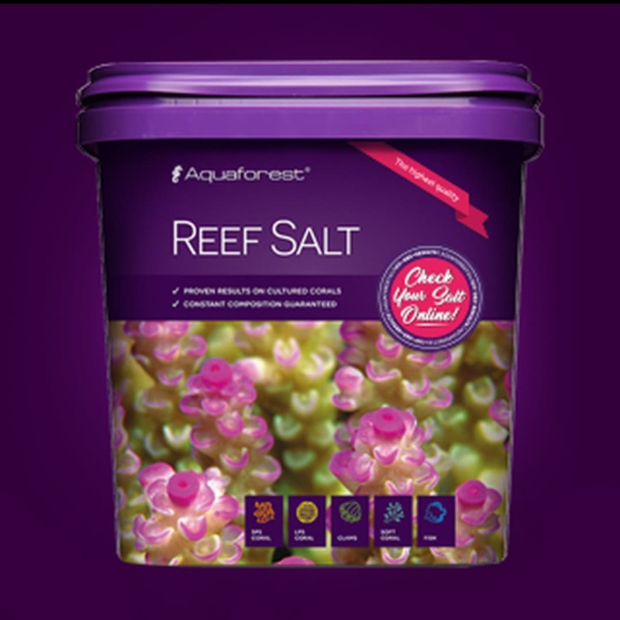 Jual Garam ASW Reef Salt Aquaforest Repack 725gram - 19 liter ( 1 galon ...