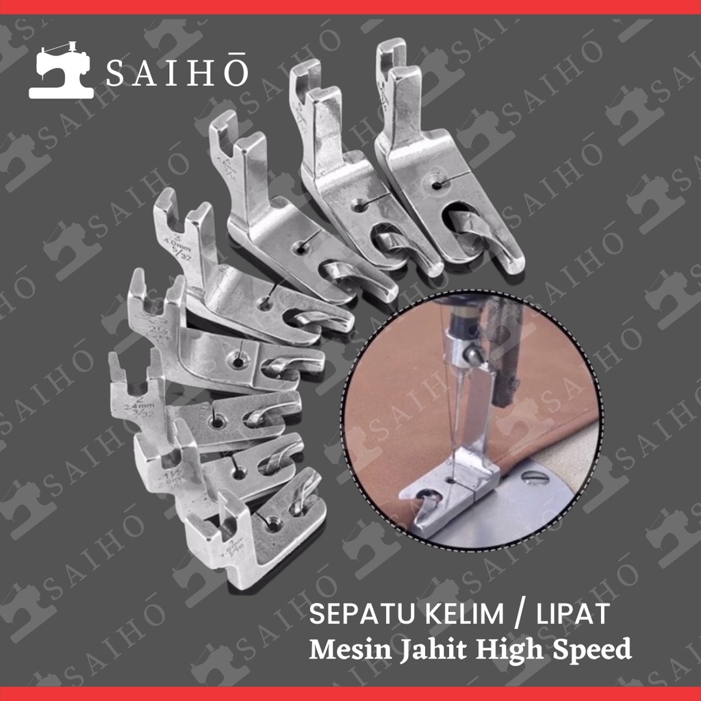 Jual Sepatu Lipat / Kelim untuk MESIN JAHIT INDUSTRI HIGHSPEED | Shopee Indonesia