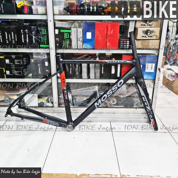 Jual frame mosso 710tcs 700c fork carbon discbrake - frameset roadbike ...