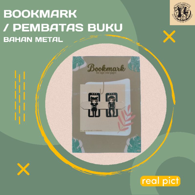 Jual PEMBATAS BUKU AESTHETIC BAHAN METAL AESTHETIC BOOKMARK | Shopee ...