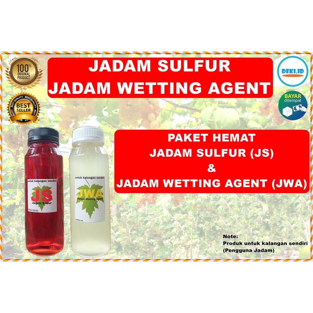 Jual Jadam Sulfur Paket Hemat JS JWA 500 ml | Shopee Indonesia
