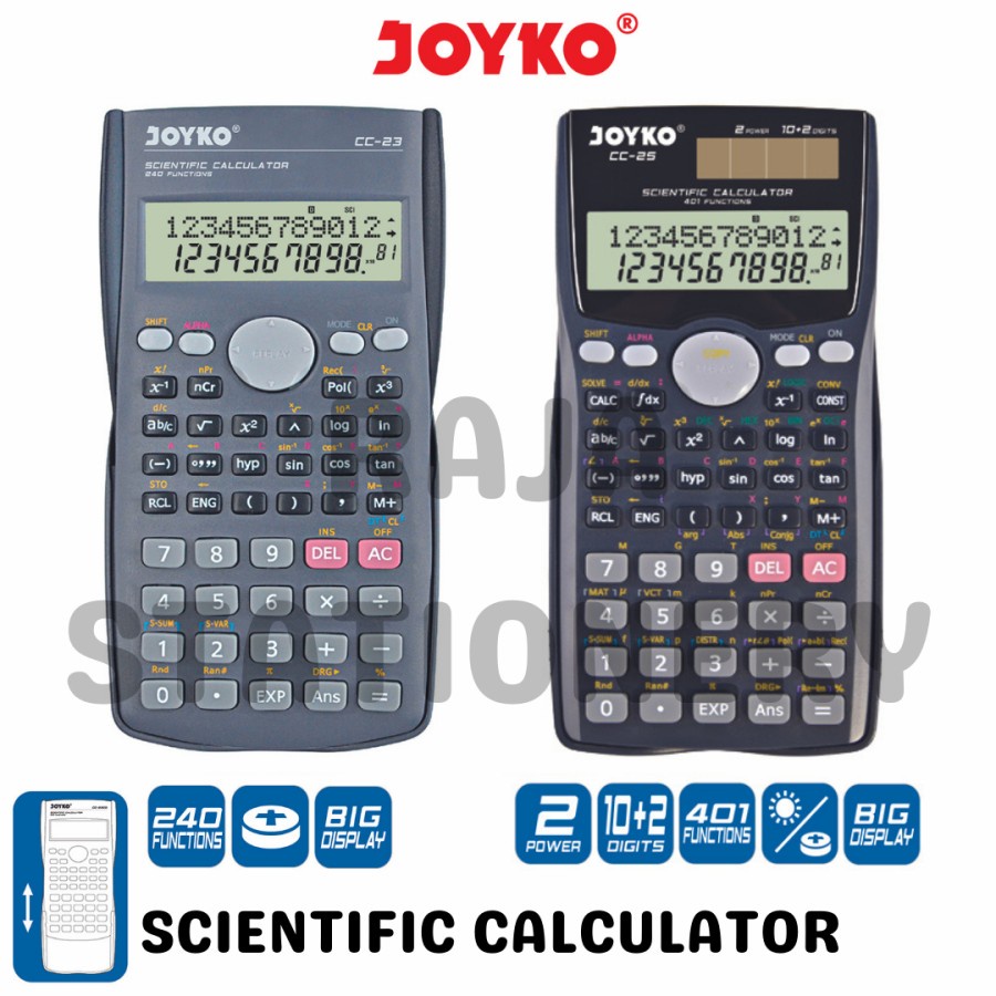 Jual JOYKO SCIENTIFIC CALCULATOR / KALKULATOR ILMIAH MATEMATIKA JOYKO ...
