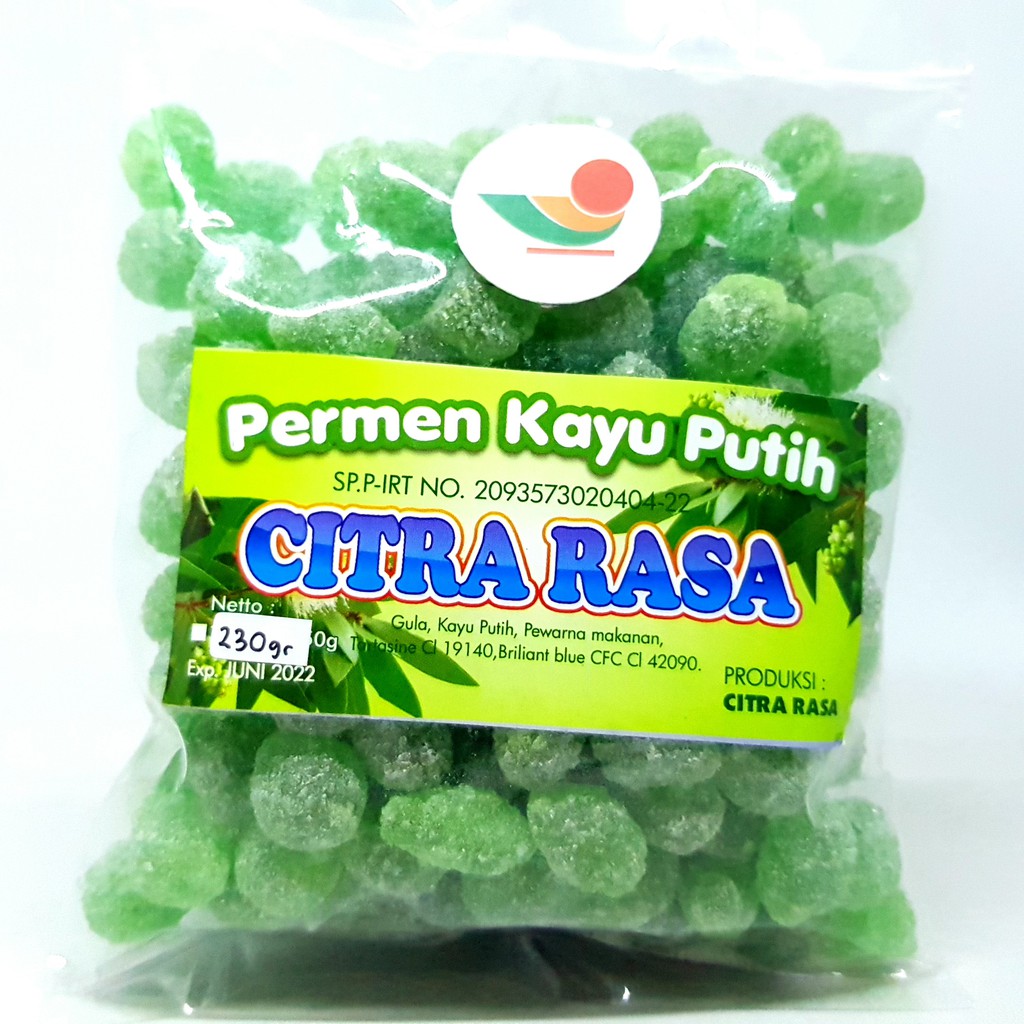 Jual CITRA RASA PERMEN KAYU PUTIH 230gr | MINYAK ASLI KERAS ANTI CORONA ...