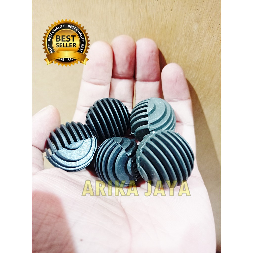Jual BEST BIO BALL BULAT BIOBALL Golf Untuk Media Filter media Bakteri ...