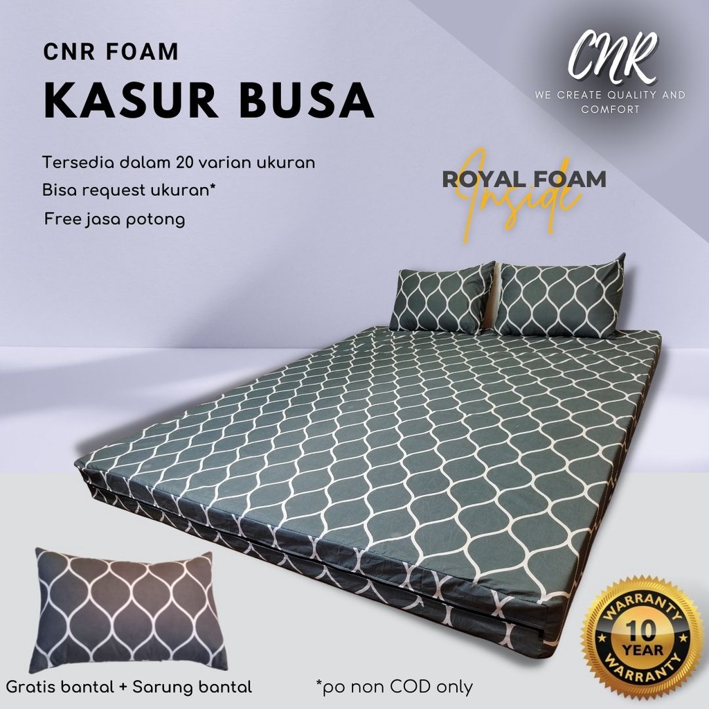 Jual Kasur busa bungkus minimalis ukuran single dan double lebar ...